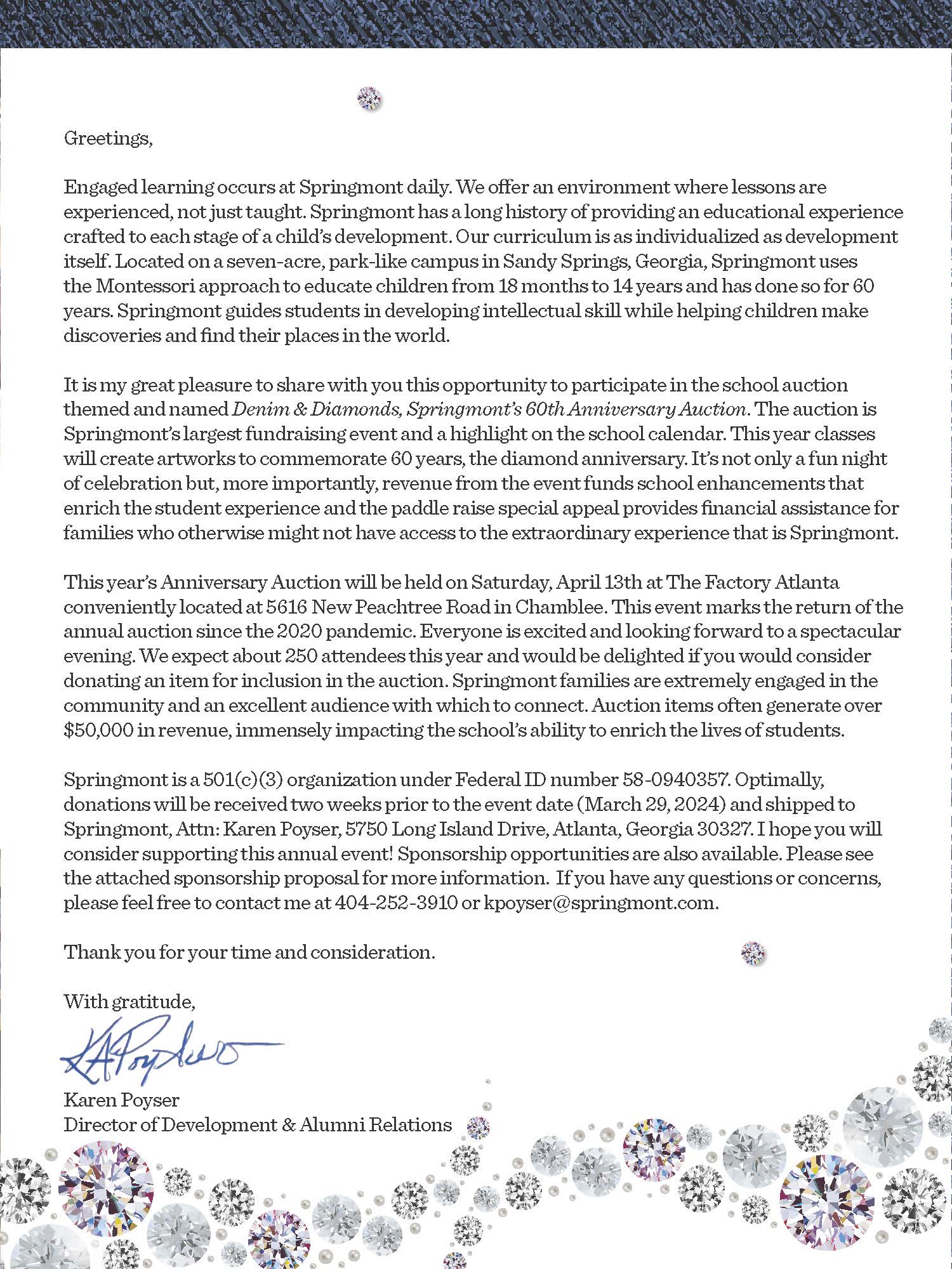 Annual Auction - Springmont School